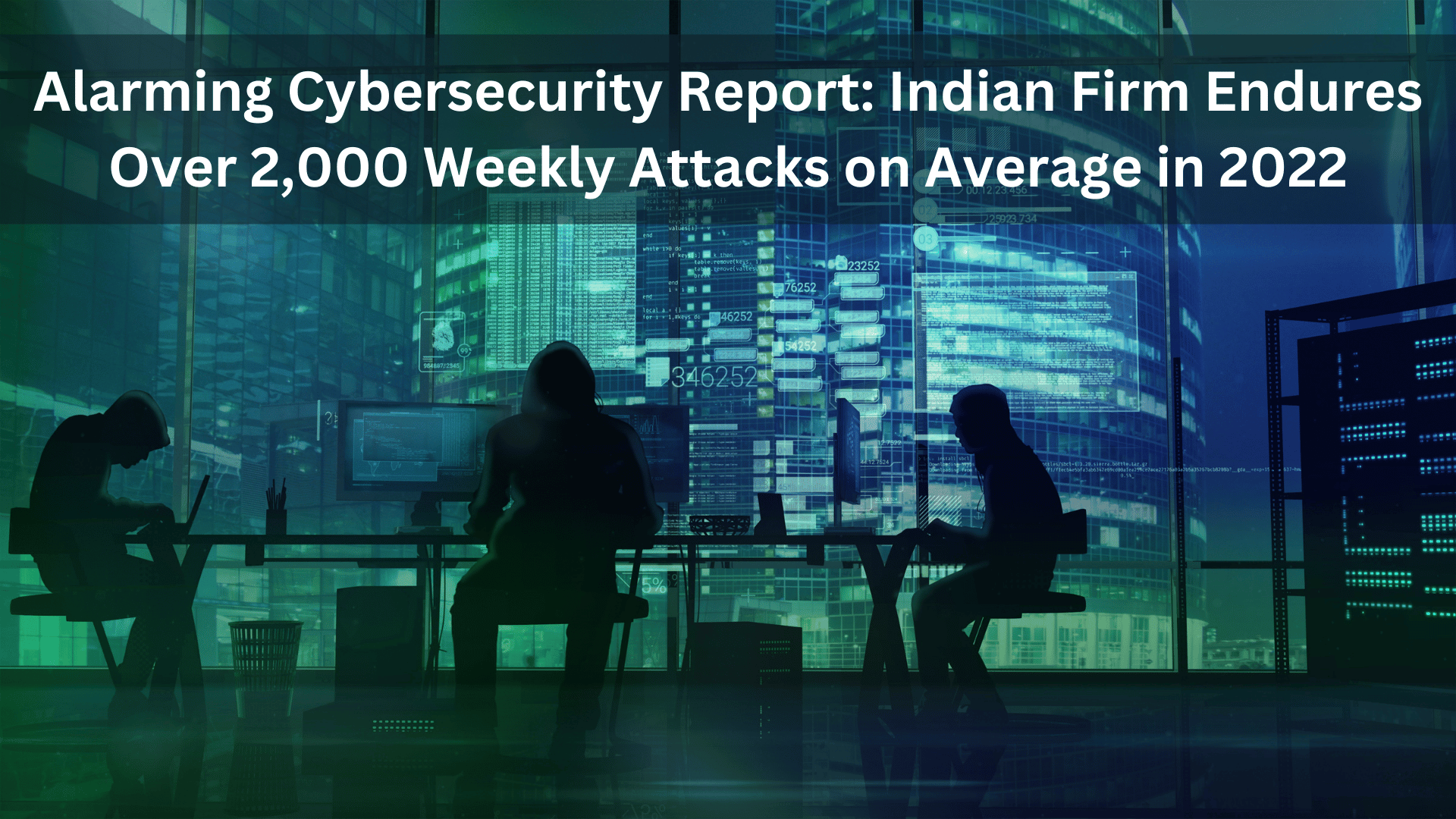 Alarming Cybersecurity Report: Indian Firm Endures Over 2,000 Weekly Attacks on Average in 2022 ...